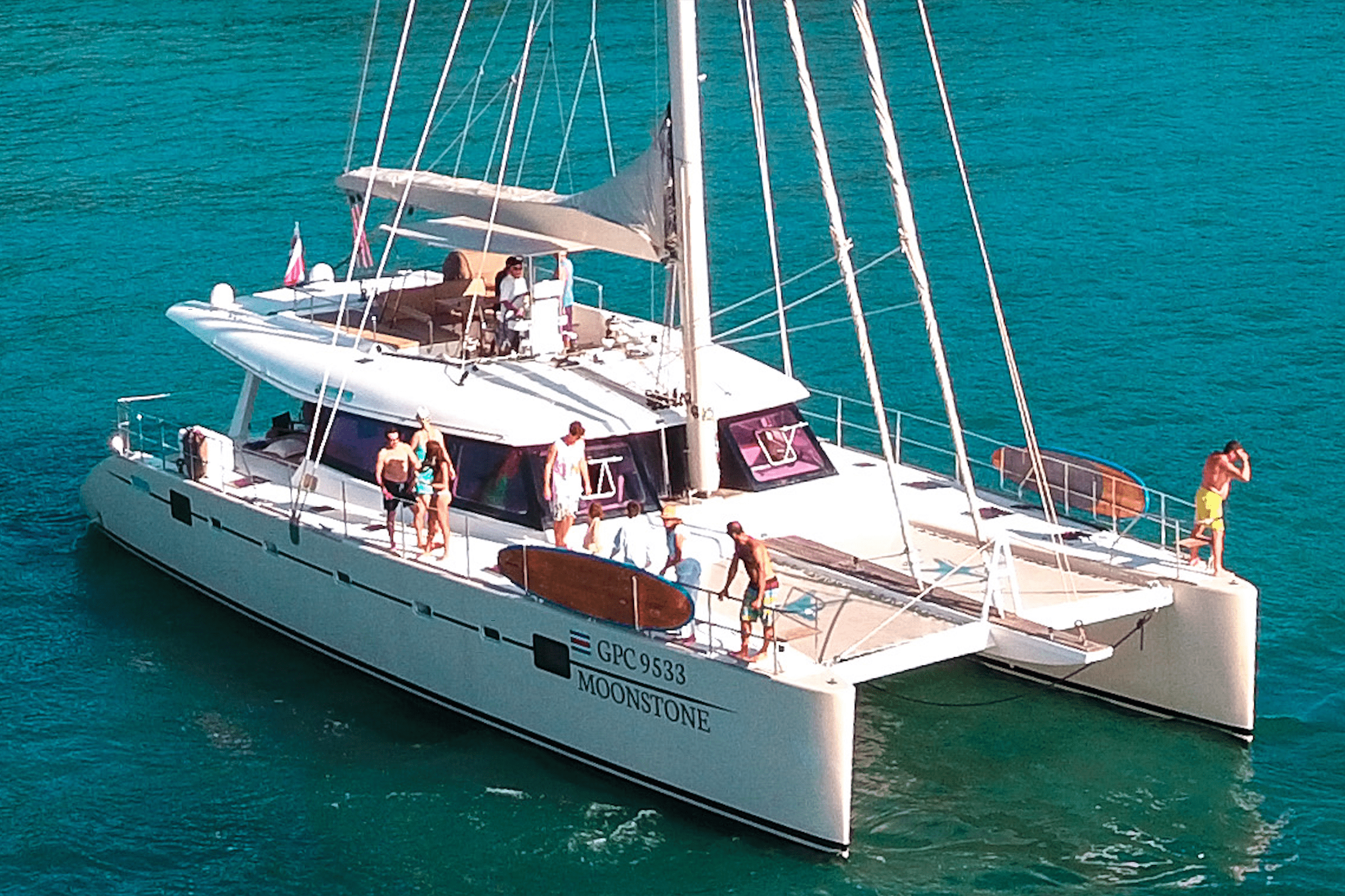 Book Private Catamaran Charter Costa Rica - Moonstone